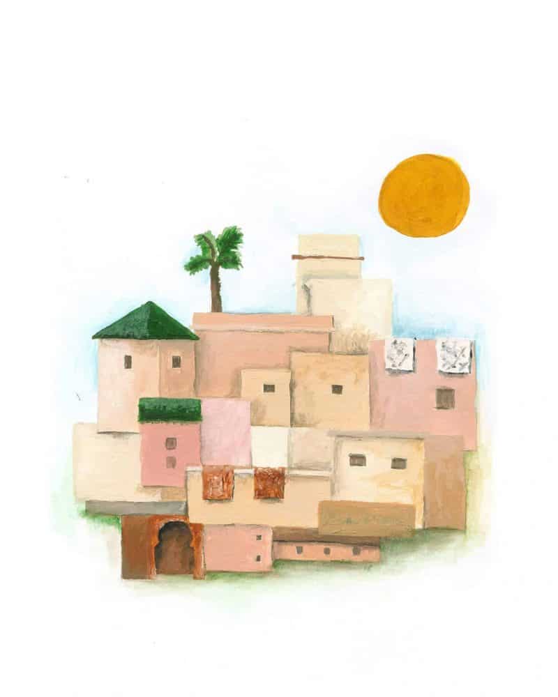 The Medina Print | We Are Nomads